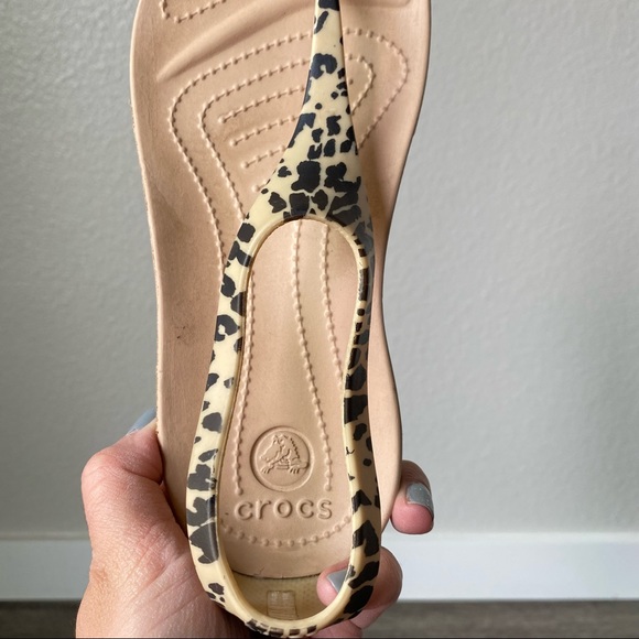 Crocs Shoes Crocs Womens Sexi Leopard Print W Flip Flop Poshmark